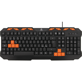 Deltaco Gaming keyboard med anti-ghosting, USB og nordisk layout - sort ...