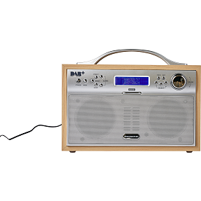 Prosonic DAB-400 radio DAB+/FM - træ | Køb på Bilka.dk!