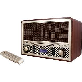 Prosonic RDC-505 retro musikanlæg med DAB+/FM radio | Køb på Bilka.dk!