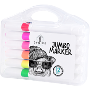 Junior Artist Jumbo Marker 12 stk. | Køb på Bilka.dk!