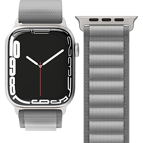 Vonmählen Action Loop 2 nylonrem til Apple Watch - lysegrå | Køb på ...