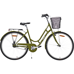 Puch Vista dame shopper 7 gear 28" 2024 - grøn | Køb på Bilka.dk!