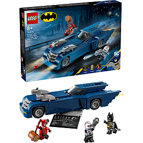 LEGO DC Batman: Batman og Batmobile mod Harley Quinn og Mr. Freeze ...