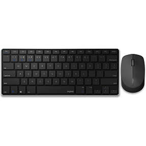 RAPOO 9000M trådløst keyboard og mus | Køb på Bilka.dk!