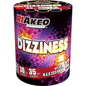 Riakeo Dizziness batteri 12 skud - krudtnr. 911 | Køb på Bilka.dk!
