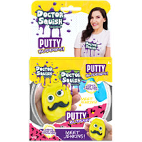 Doctor Squish DIY putty figur - gul | Køb på føtex.dk!