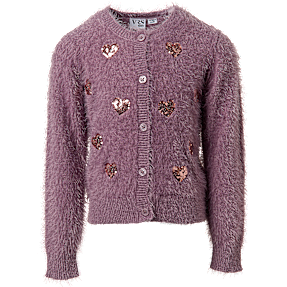 VRS børne cardigan str. 104 - lilla | Køb på Bilka.dk!