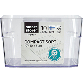 SmartStore Compact Clear Sort opbevaringsboks | Køb på Bilka.dk!