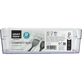 SmartStore Compact Clear Sort opbevaringsboks | Køb på Bilka.dk!